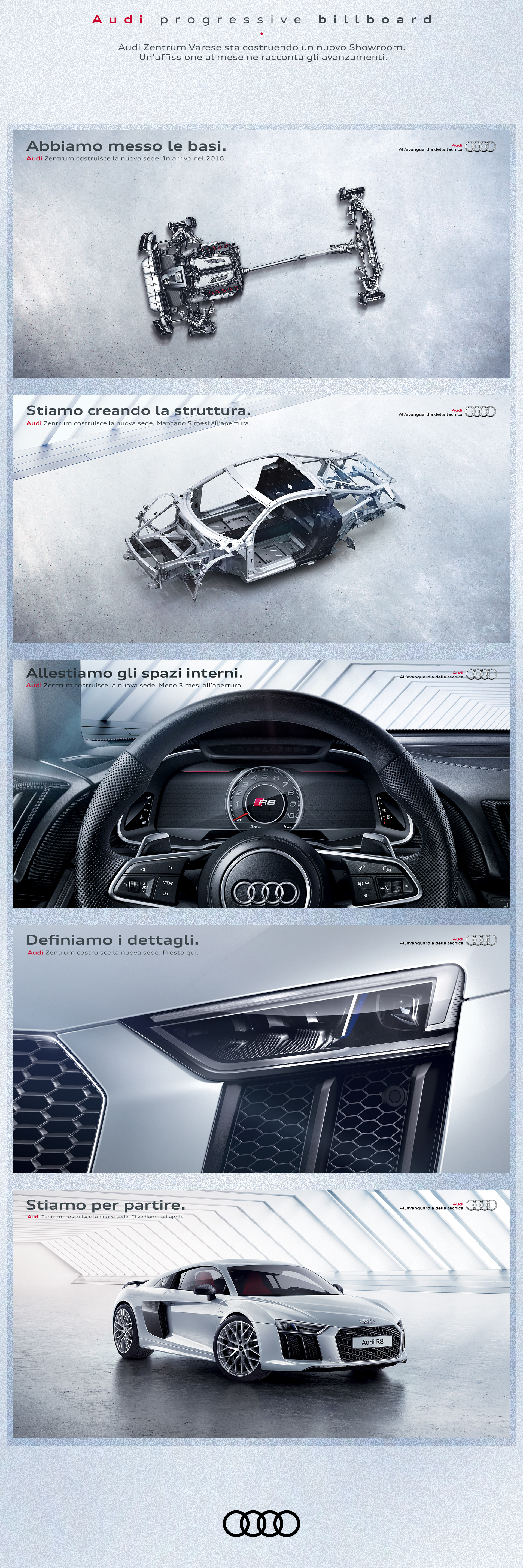 AUDI PROGRESSIVE BILLBOARD – DOMENICO PRESTOPINO